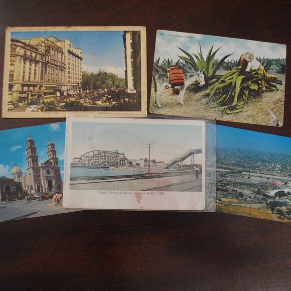 Art | Vintage Antique Lot Of 5 Mexico Postcards 194 1910s 1950s 1980s ...